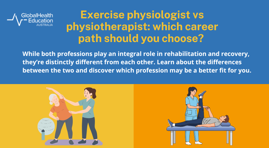 Exercise physiologist vs physiotherapist | GHE Australia